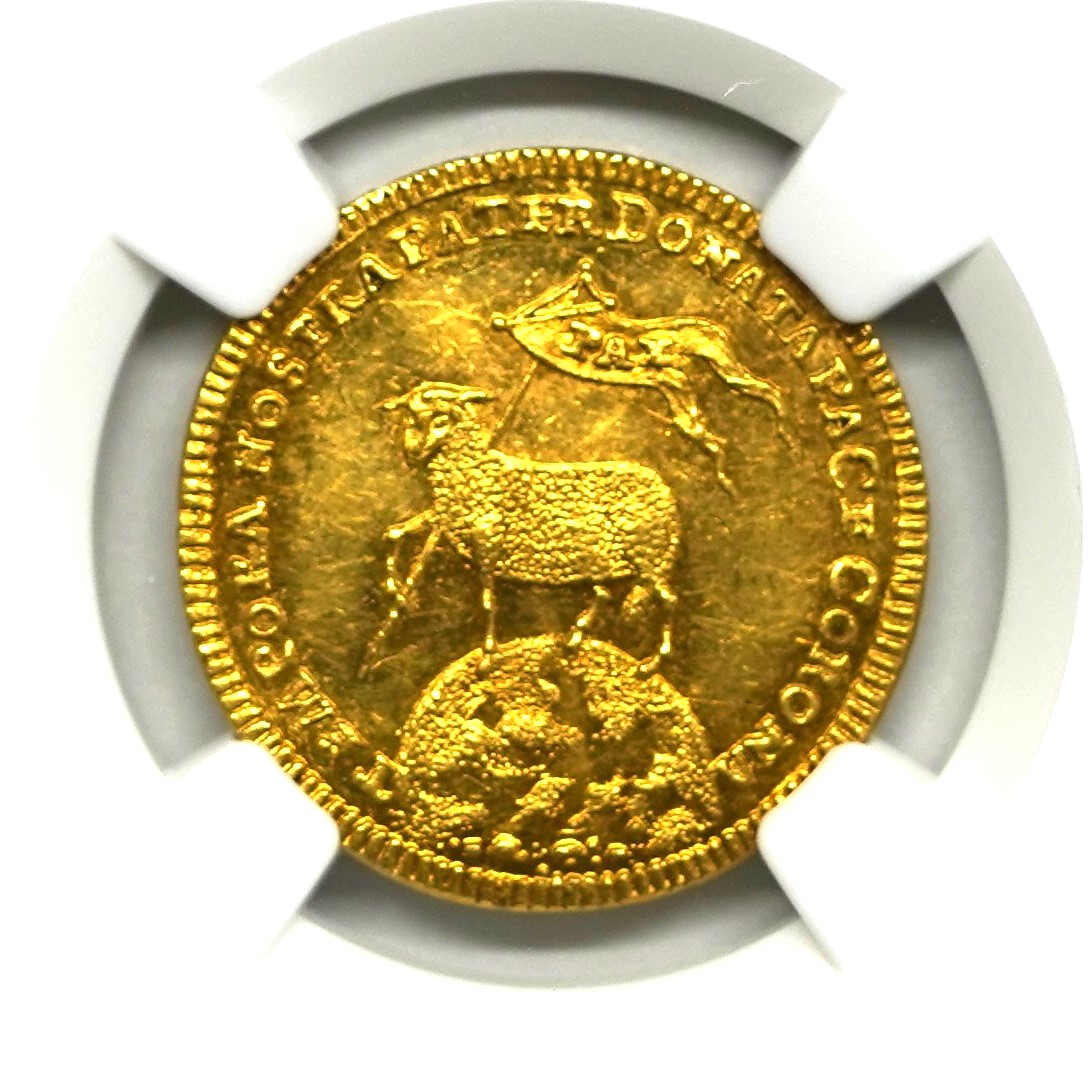 【Sold】1700年 ラム ダカット金貨 MS61 NGC | ソブリンパートナーズ